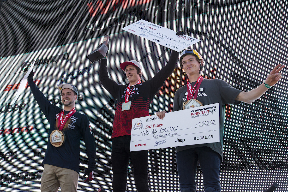 Brandon Semenuk Revels in the Glory of Third Consecutive Red Bull ...