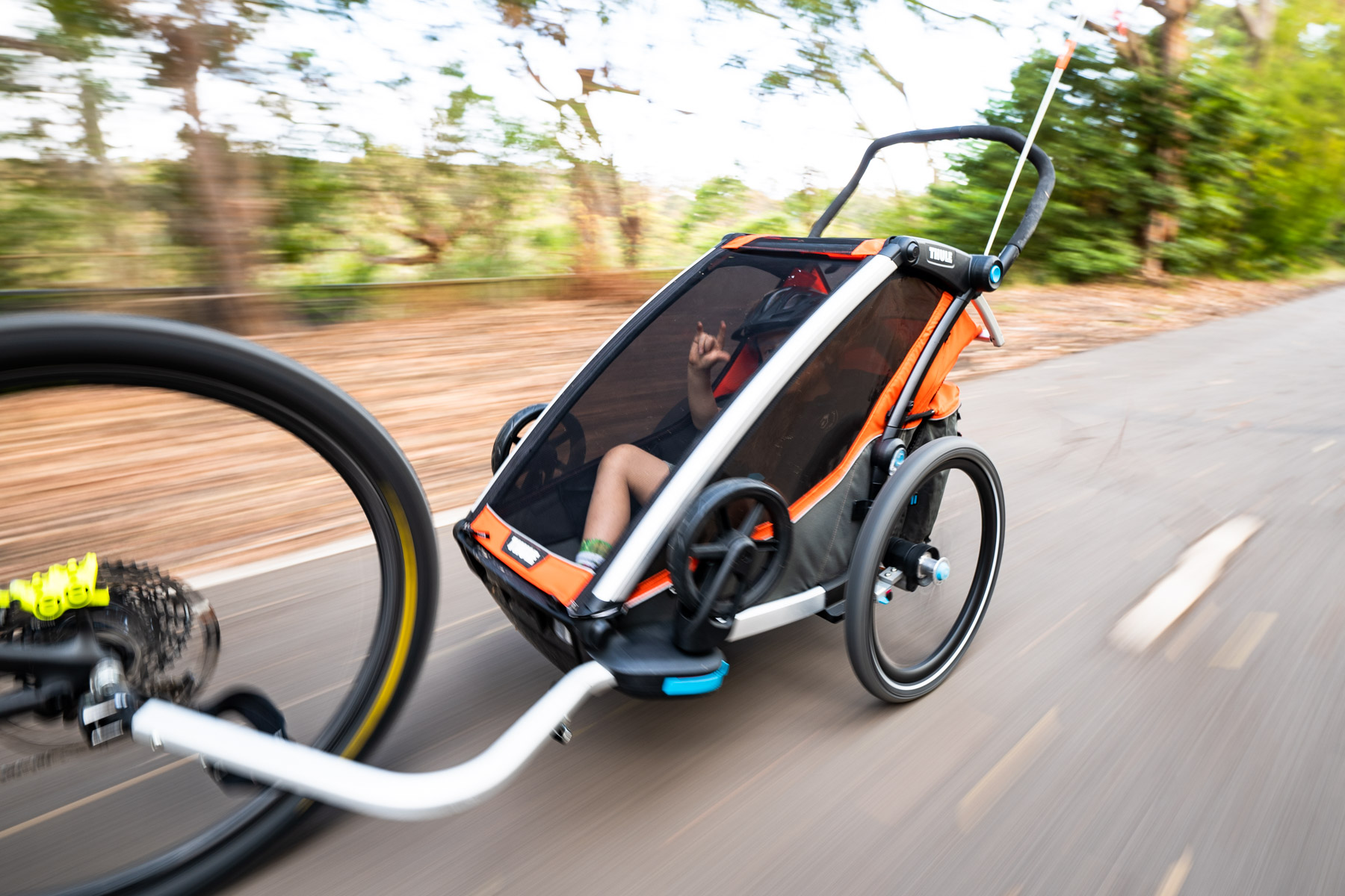 Towing a Thule Chariot | Carrying Kids and Gear in Style