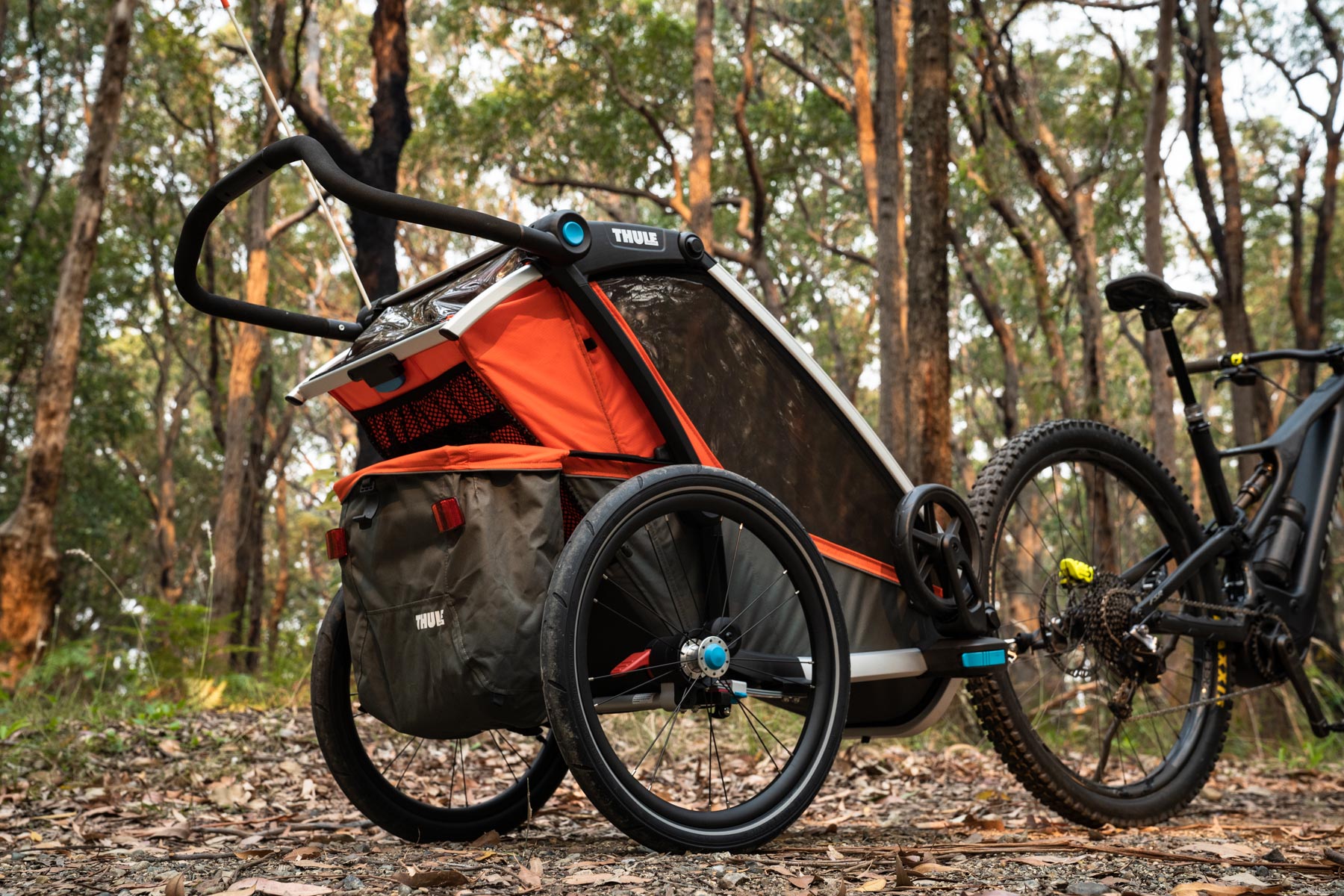 Towing a Thule Chariot | Carrying Kids and Gear in Style
