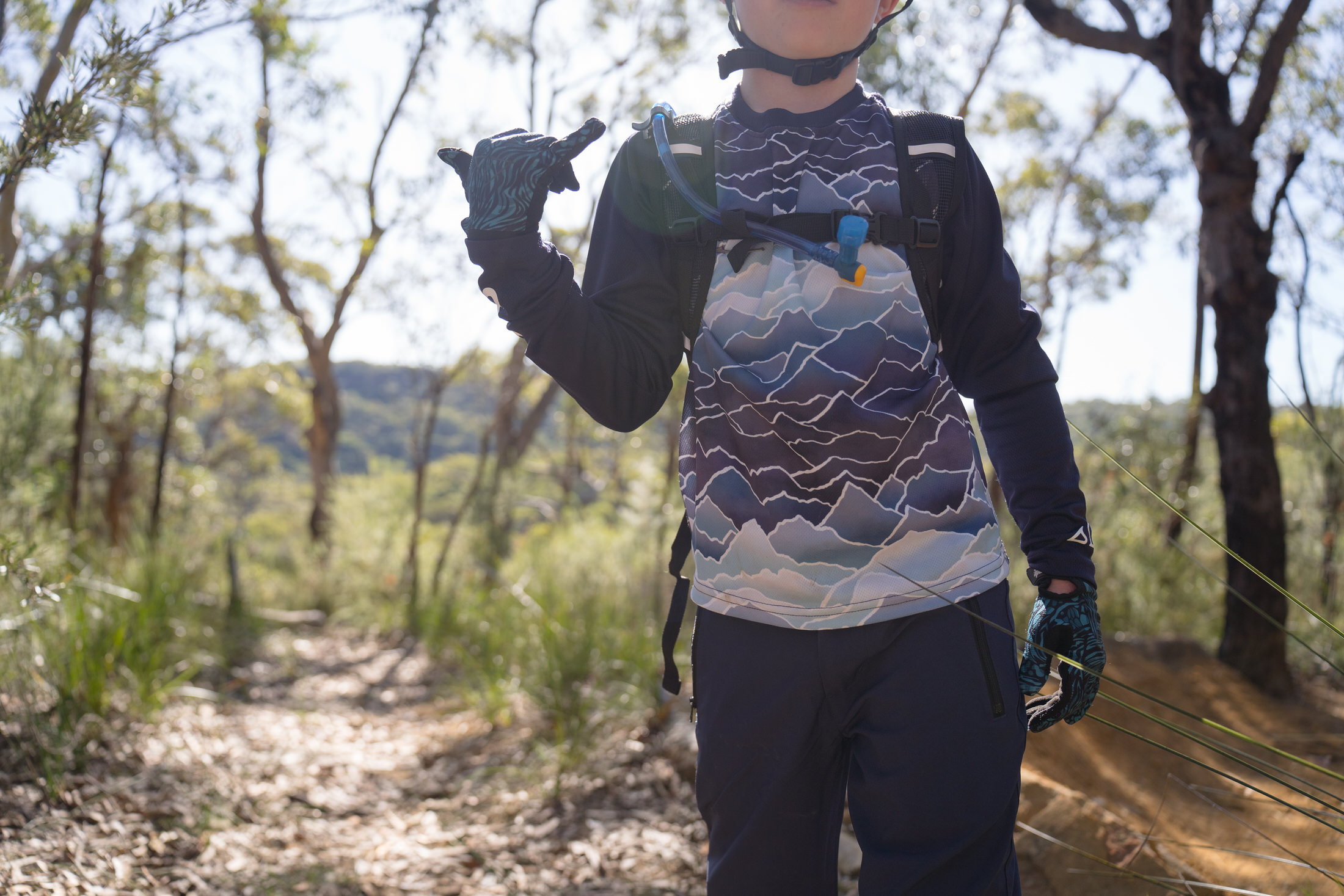 Fresh Produce | Sendy Gear kids mountain bike kit - Flow Mountain Bike