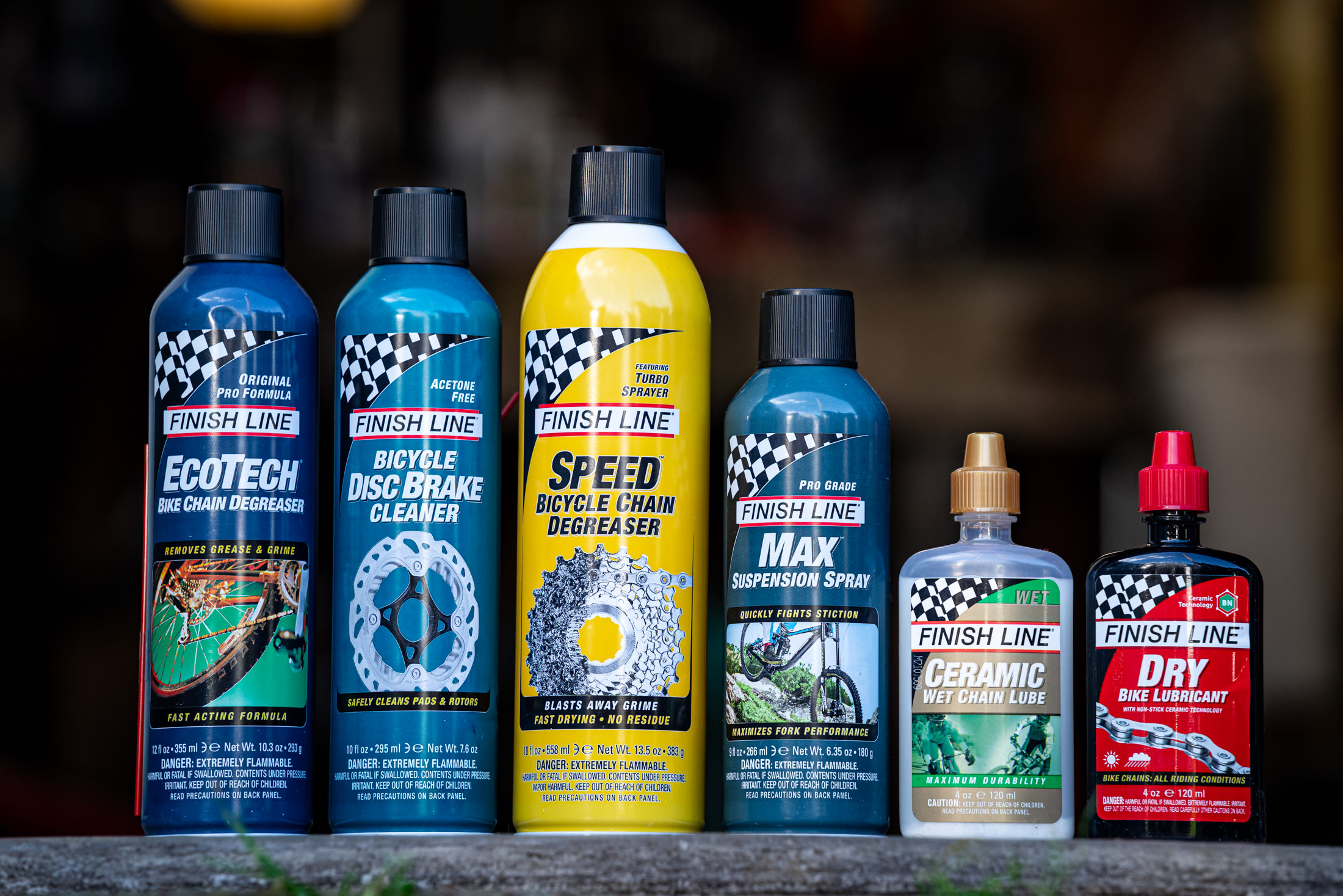 Fresh Produce | Finish Line Chain Lubricants - Flow Mountain Bike