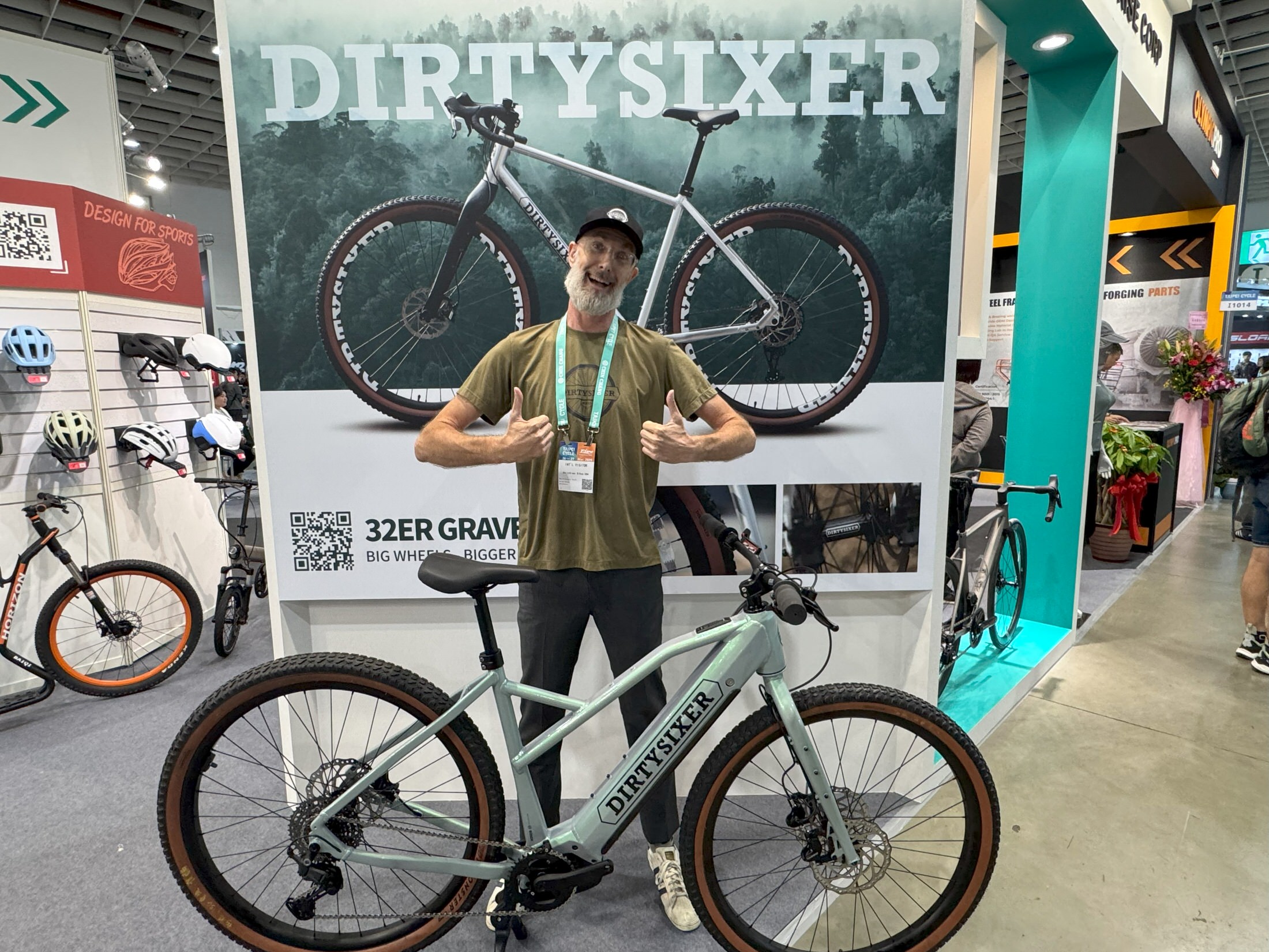 Belt-driven DH bikes & e-MTB motors with magnets from Taipei Cycle