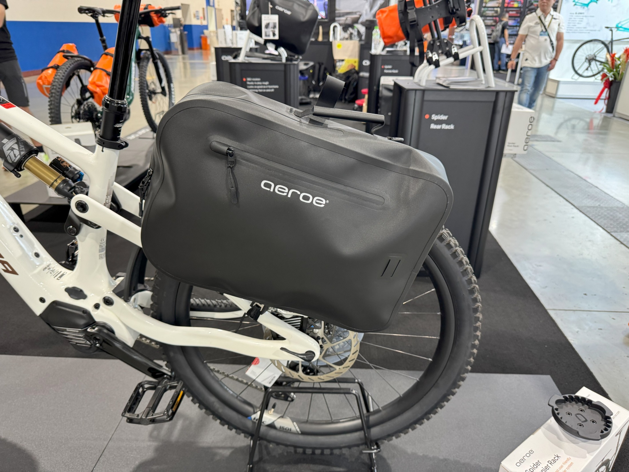 Belt-driven DH bikes & e-MTB motors with magnets from Taipei Cycle