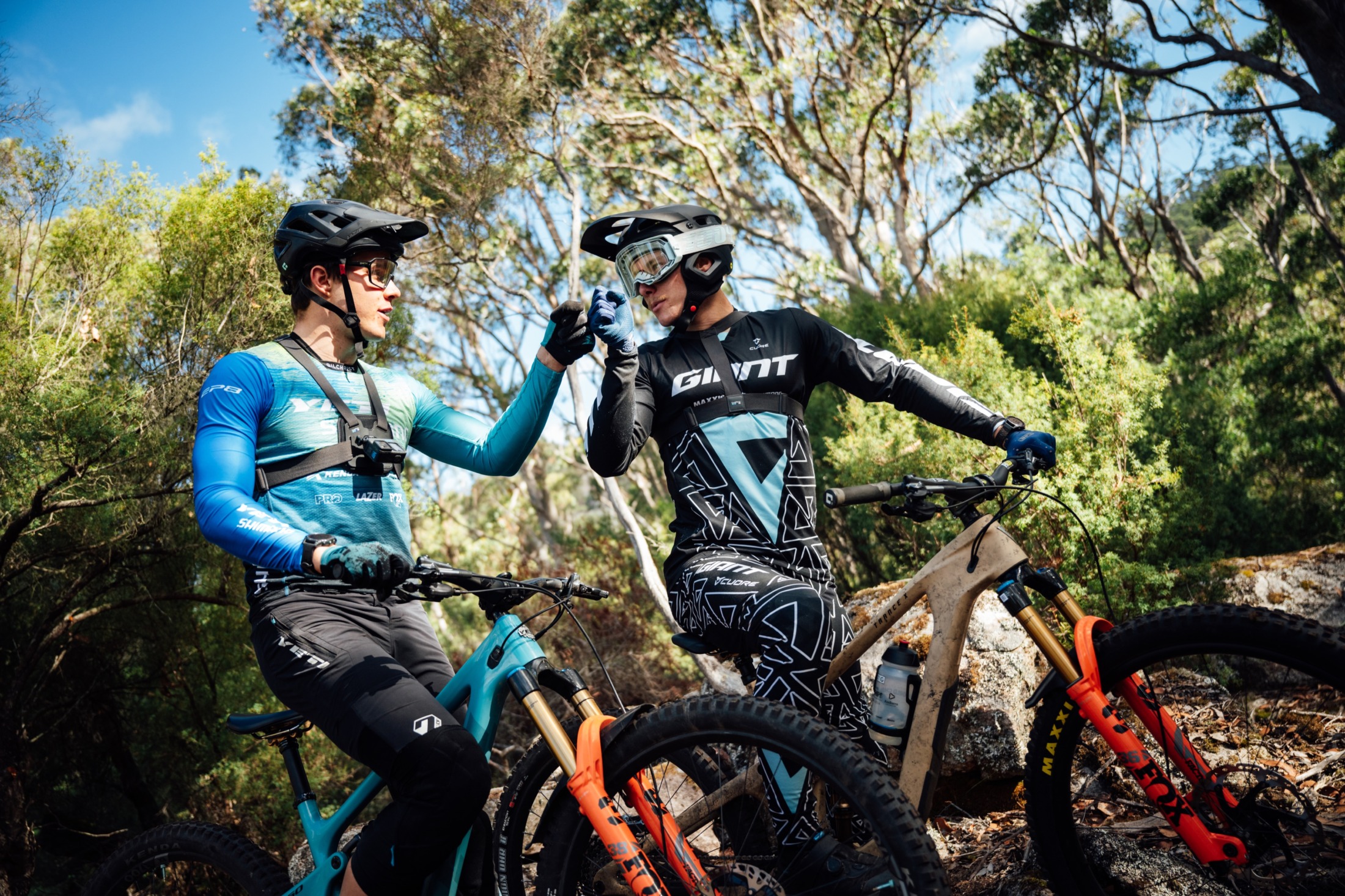 Triple 3 | Riding the first Shimano Trail Born Project in Blue Derby