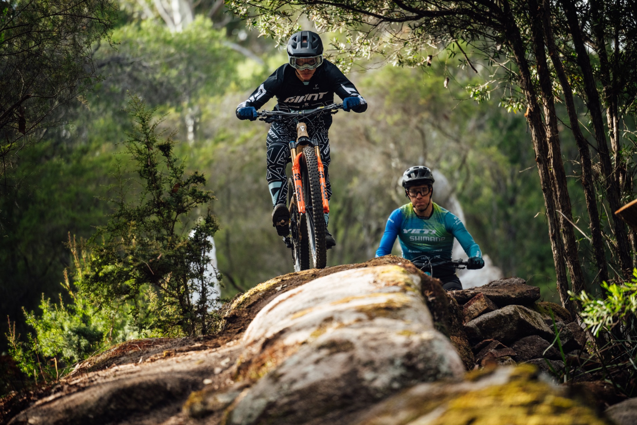 Triple 3 | Riding the first Shimano Trail Born Project in Blue Derby