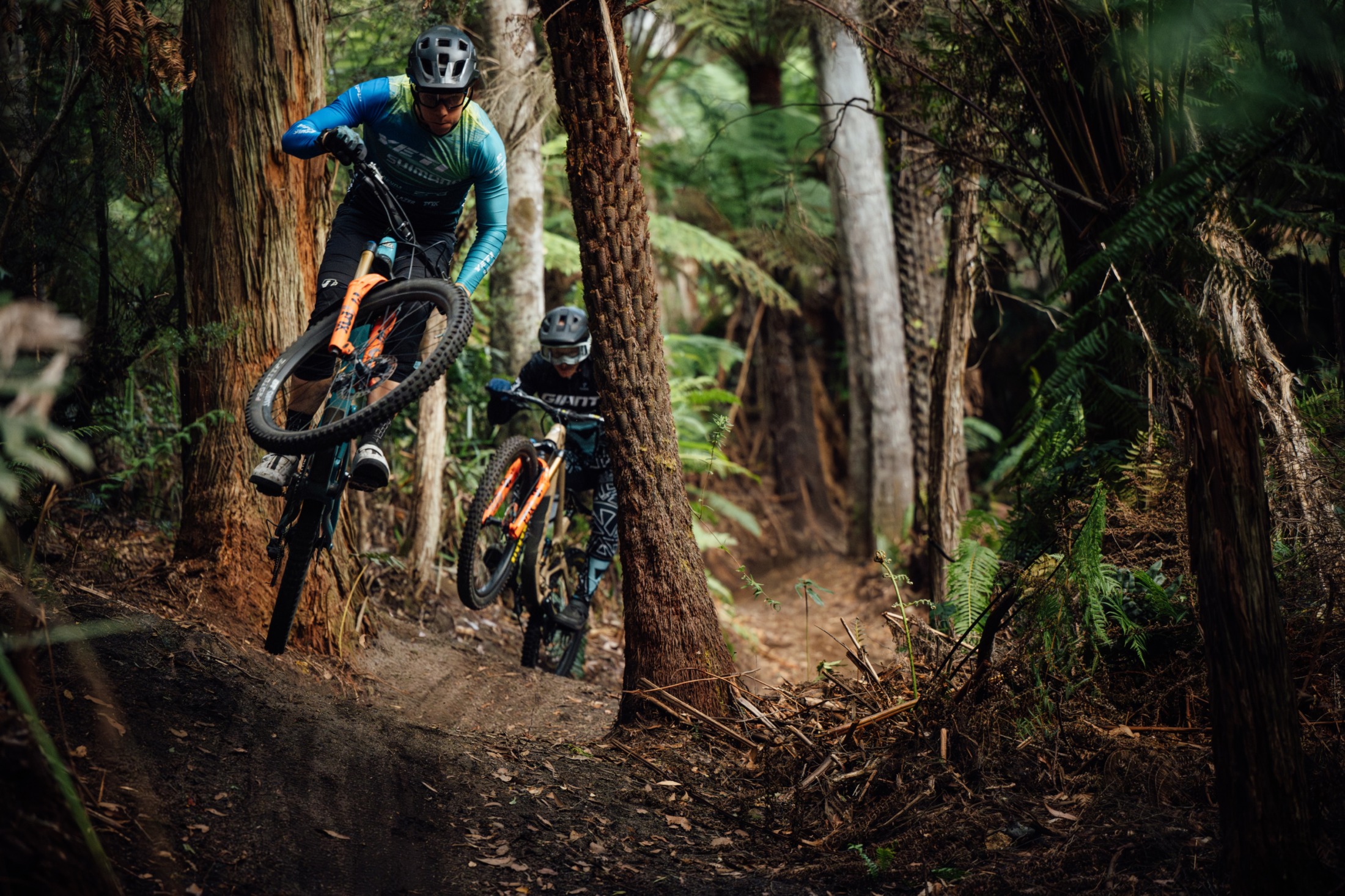 Triple 3 | Riding the first Shimano Trail Born Project in Blue Derby