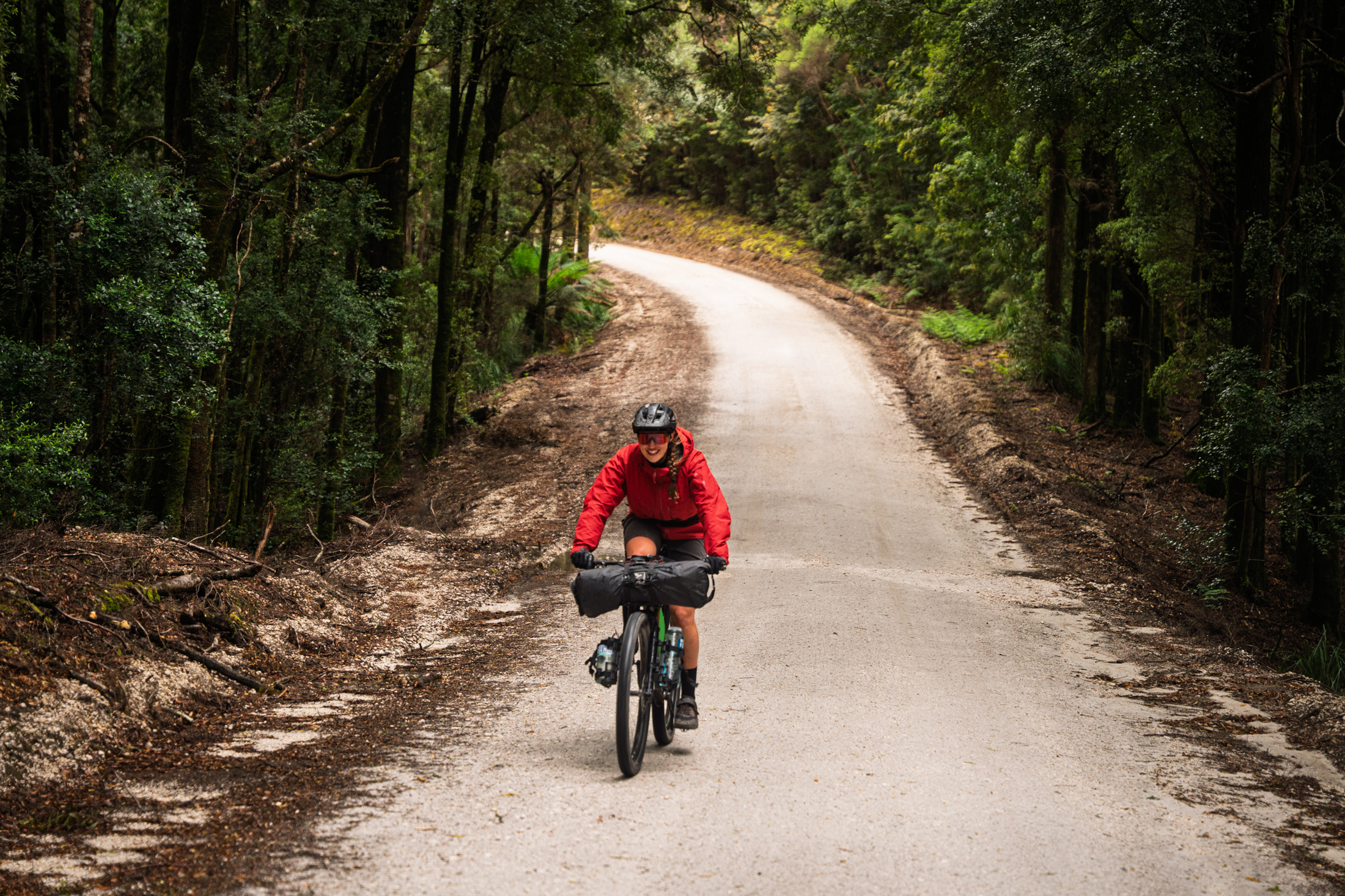 Bikepacking North West Tasmania | Sideways hail, washing-machine coastlines and champagne gravel